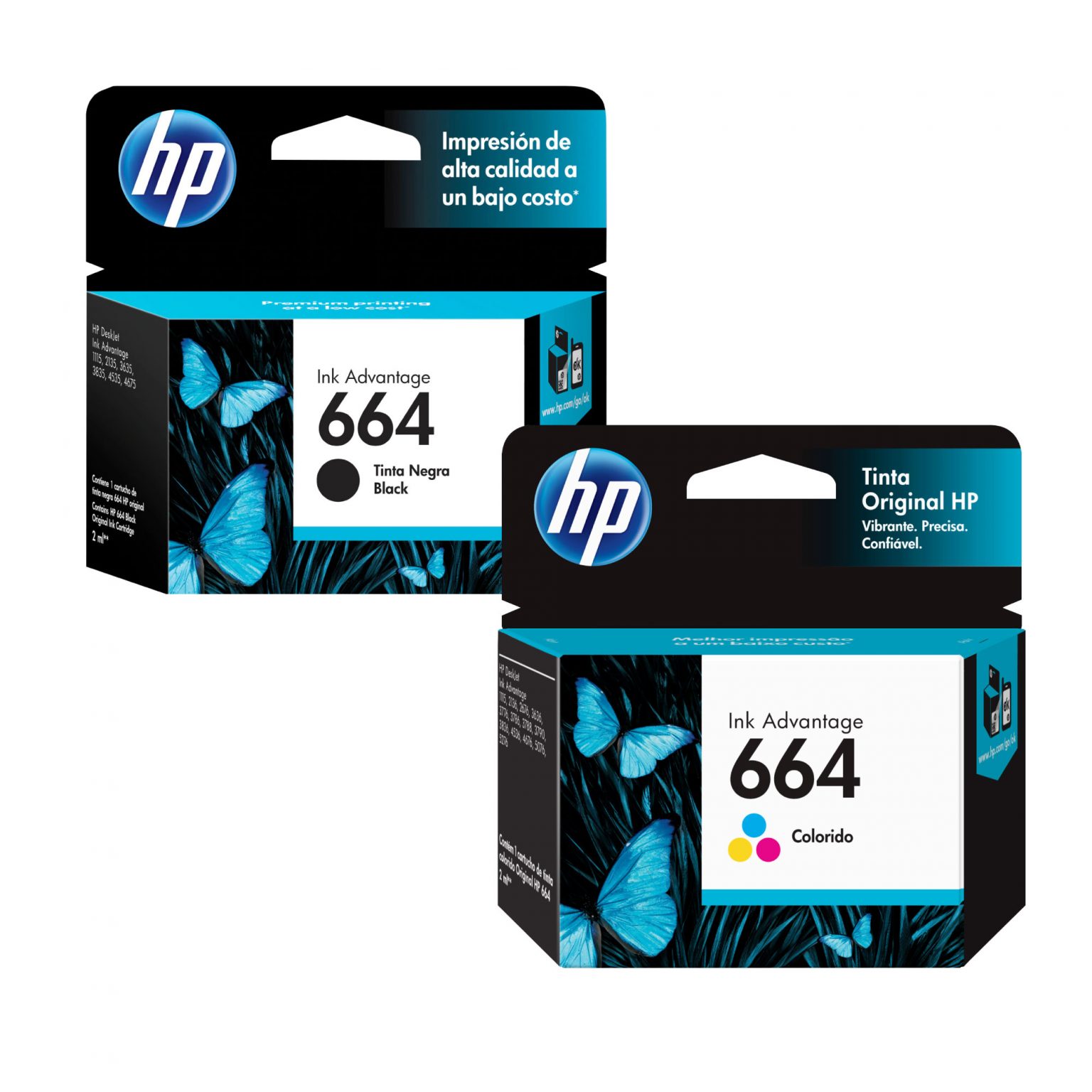 Cartucho de Tinta HP Original 664 – Equipos Electrónicos Valdés